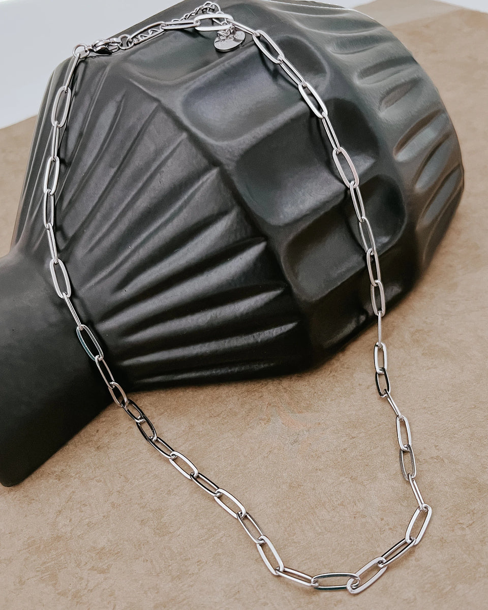 Beljoy Peppi Paperclip Chain Necklace – Terra Shepherd Boutique ...