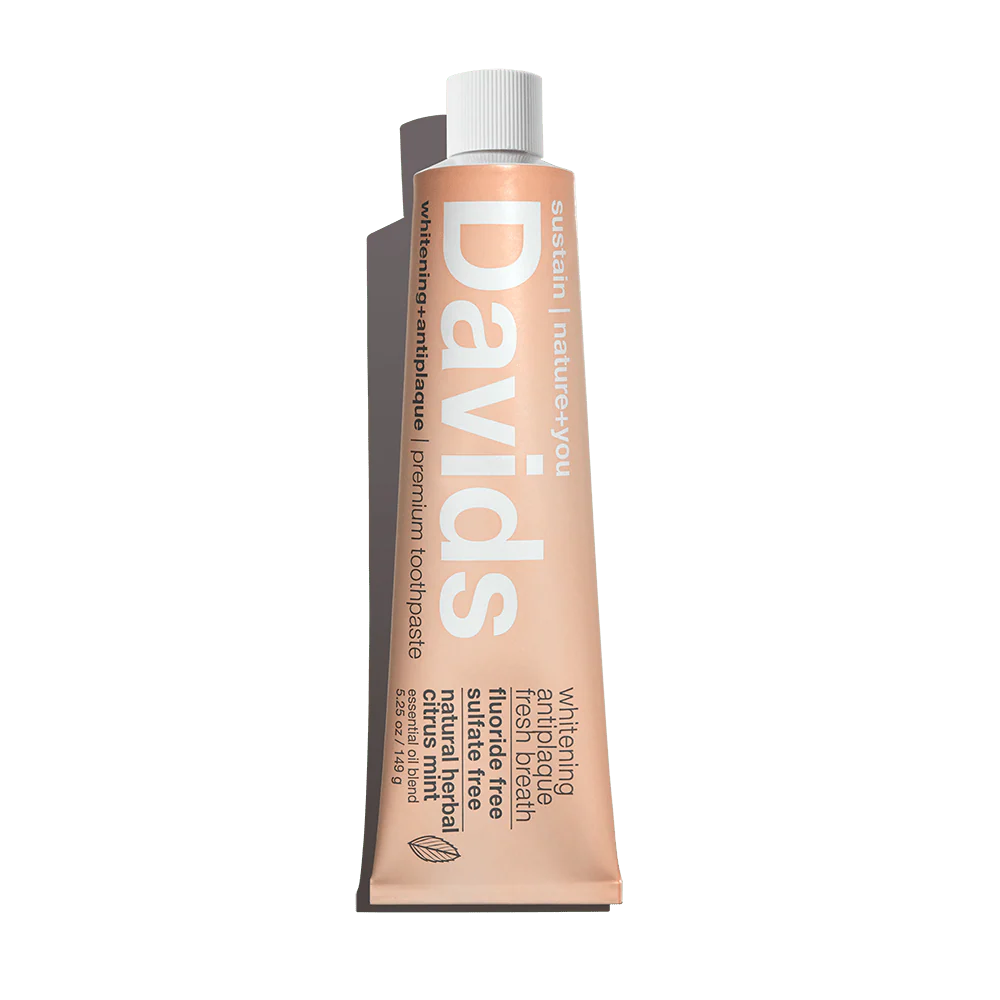 David's Toothpaste Premium Toothpaste - Natural + Plastic Free ...