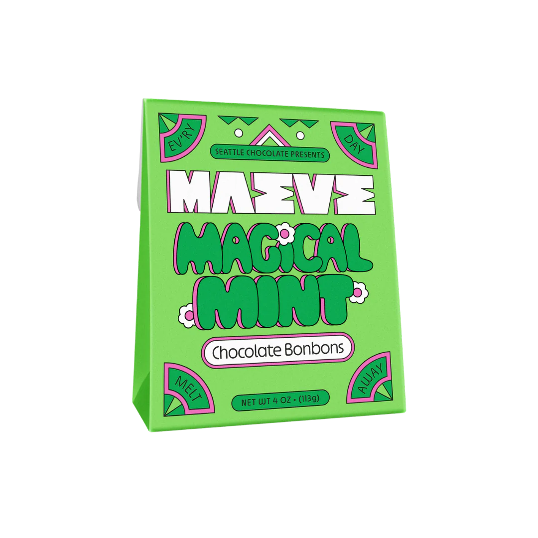 Maeve Chocolate Magical Mint Bonbon Box of Chocolates – Terra Shepherd ...