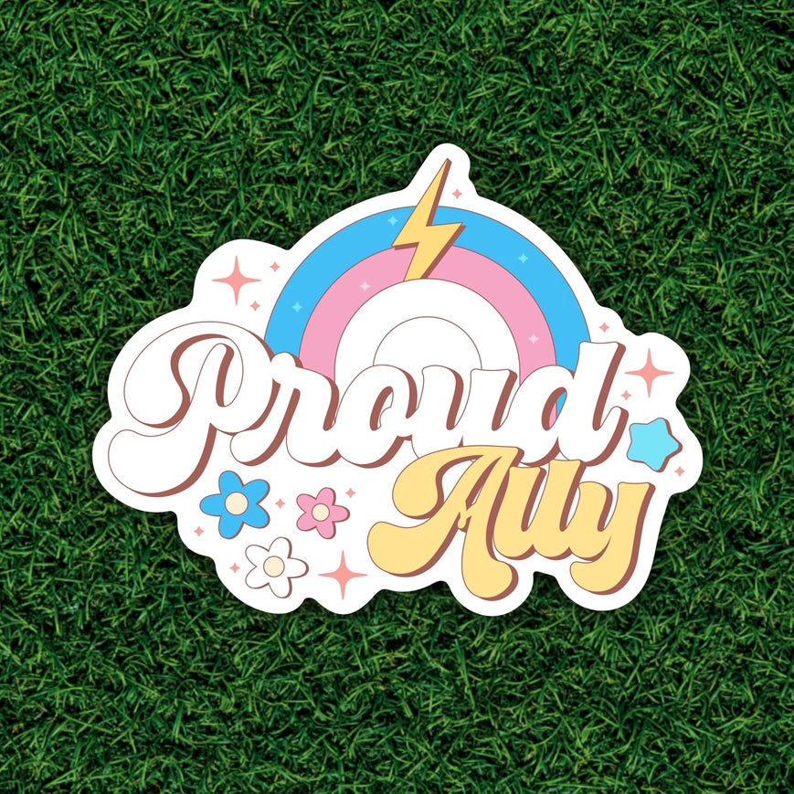 Sage and Virgo Sticker - Proud Ally – Terra Shepherd Boutique & Apothecary