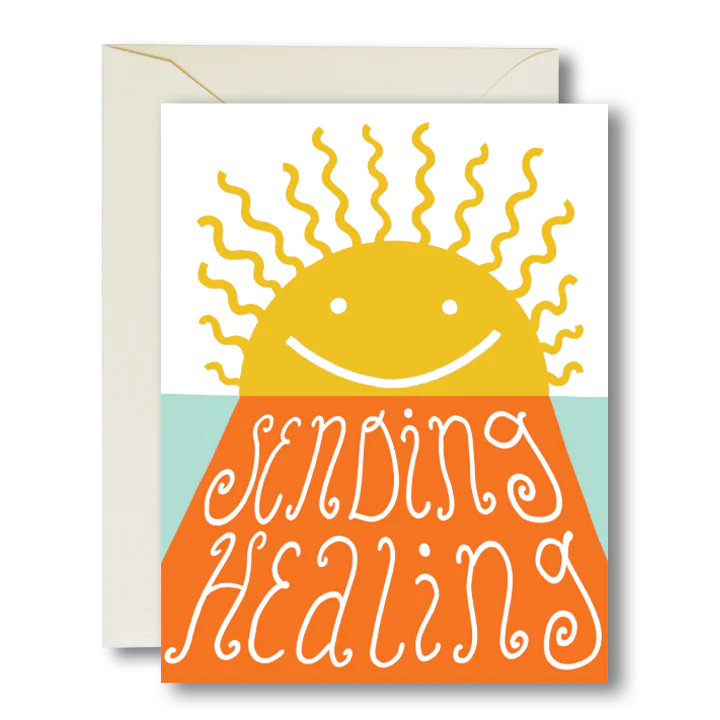 The Rainbow Vision Greeting Card - Sending Healing Sun – Terra Shepherd ...