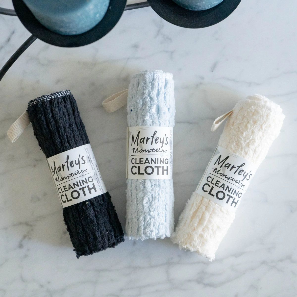 Marley's Monsters Eco-Friendly Reusable Cotton Chenille Cleaning Cloth ...